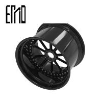 China INCA Customization Motorcycle Accessory LG-3 Front and rear wheel customized Black multi spoke style wheels custom-made for sale