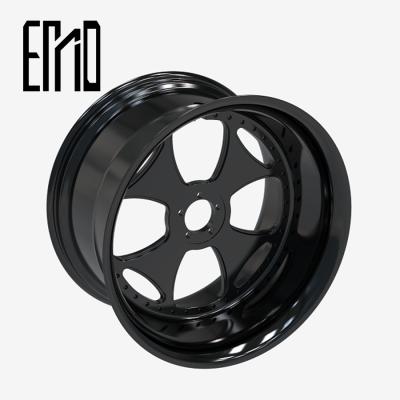 China INCA LG-12 Custom Motorcycle Wheel 4 Sided Fan Shaped Aluminum 18 Inch for sale