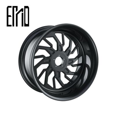 China INCA Custom Aluminum Motorcycle Wheel LG-13 Polygonal Groove Linear 17x3.5in for sale
