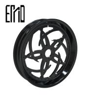 China INCA LG-14 Custom Aluminum Motorcycle Wheel Black 18x5.5 Inch for sale