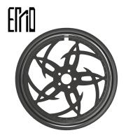 China INCA LG-14 Custom Aluminum Motorcycle Wheel Black 18x5.5 Inch for sale