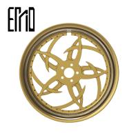 China INCA LG-14 Custom Aluminum Motorcycle Wheel Black 18x5.5 Inch for sale