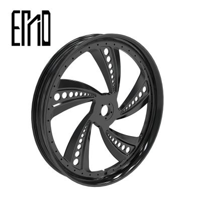 China INCA Custom Motorcycle Wheel LG-20 Aluminum 4-Spoke Fan Shape Hollow Design for sale