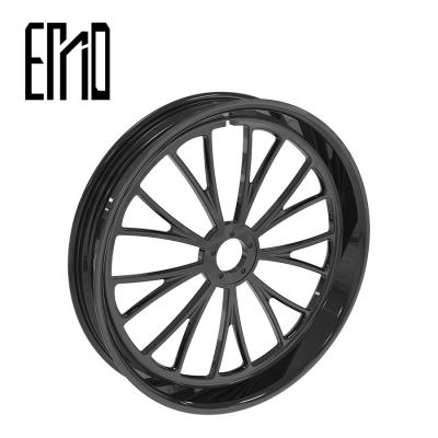 China INCA Custom Motorcycle Wheel LG-7 Thin Spoke Hollow Folding Aluminum Rim 18x3.5 for sale