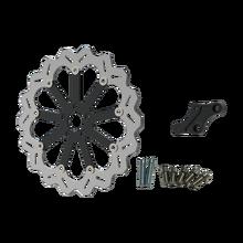China INCA BD-019 Custom Motorcycle Brake Disc - 4-Sides Hollow Symmetrical Design with Polished Surface Treatment for sale