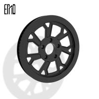 China INCA PL17 Custom Color Motorcycle Metal Pulley & Sprocket - Standard Size with 1 Groove, Custom Height & Teeth Options for sale