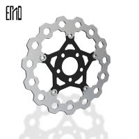 China INCA BD-002 Polished Stainless Steel Motorcycle Brake Disc Custom Size 338mm for sale
