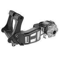 China INCA SA006 Motorcycle Swing Arm for Harley-Davidson Softail Fat Boy/Breakout M8 2018-2023 - Aluminum Alloy Black Finish for sale