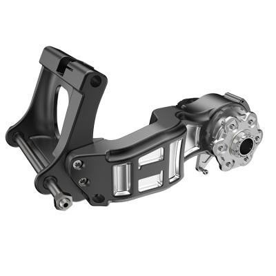 China INCA SA006 Motorcycle Swing Arm for Harley-Davidson Softail Fat Boy/Breakout M8 2018-2023 - Aluminum Alloy Black Finish for sale