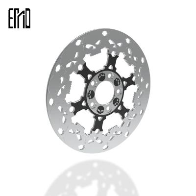 China INCA BD-006 Custom Stainless Steel Motorcycle Floating Brake Rotor Disc - Various Thickness & Diameter Options for sale