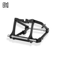 China INCA SA022 Motorcycle Dual Swing Arm for Harley-Davidson Breakout 2013-2017 & Softail Series - Aluminum Alloy Black Finish for sale