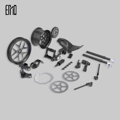 China INCA SA027 Adjustable Single Arm Swing Arm Kit for Harley-Davidson Softail 2007-2023 | Aluminum Alloy Black Finish for sale