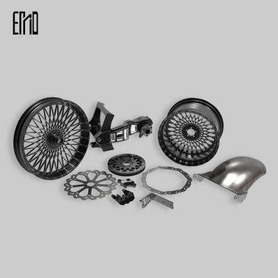 China INCA SA-033 Aluminum Motorcycle Swing Arm Kit for Harley-Davidson Softail 2007-2023 - Black Anodized Finish for sale