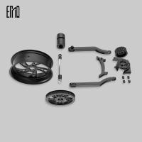 China INCA SA037 Aluminum Alloy Motorcycle Swing Arm for Harley-Davidson - Black Anodized Finish, 1 Piece Kit for sale