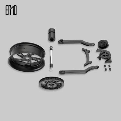 China INCA SA037 Aluminum Alloy Motorcycle Swing Arm for Harley-Davidson - Black Anodized Finish, 1 Piece Kit for sale