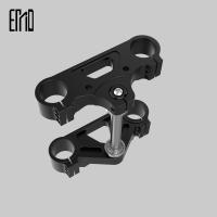 China INCA TP006 Aluminum Alloy Motorcycle Triple Tree - Universal Size, Anodized Black Finish for Softail Customization for sale