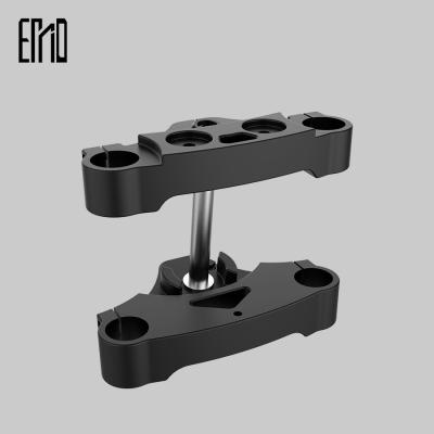 China INCA TP008 Universal Aluminum Alloy Triple Tree - Black Anodized Finish for Motorcycle Front Fork Assembly for sale