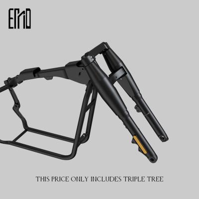 China INCA TP017 Low Rider S Motorcycle Triple Tree Stand - Aluminum Alloy, Anodized Black, Universal Fit for sale