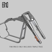 China INCA TP017 Low Rider S Motorcycle Triple Tree Stand - Aluminum Alloy, Anodized Black, Universal Fit for sale