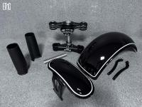 China INCA FD-006 Custom Motorcycle Front Fender for BMW R18/23-130 - Steel/FPR Construction, 60-70 Day Delivery for sale