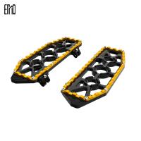 China INCA Custom Motorcycle Foot Pegs - Multi-Color Aluminum Alloy Pedals for Bike Refit Accessories for sale