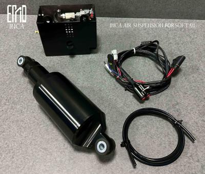 China INCA AS-005 Motorcycle Air Suspension Kit for Softail 2018-2023 | 0-7 Bar Pressure | Aluminum Alloy for sale