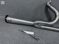 China INCA Universal Motorcycle Exhaust System for 2018-2023 M8 Softail Series - Titanium/Stainless Steel 60-70 Day Delivery for sale