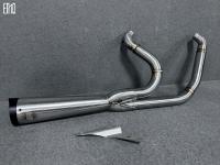 China INCA Universal Motorcycle Exhaust System for 2018-2023 M8 Softail Series - Titanium/Stainless Steel 60-70 Day Delivery for sale