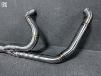China INCA Universal Motorcycle Exhaust System for 2018-2023 M8 Softail Series - Titanium/Stainless Steel 60-70 Day Delivery for sale