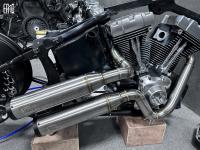 China INCA Universal Motorcycle Exhaust System for V-rod 2007-2017 Models - Titanium/Stainless Steel High Performance for sale