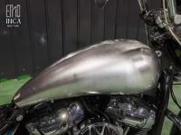 China INCA GS001 Water Drop Motorcycle Fuel Tank for Harley Softail 2003-2022 - Cold Rolled Steel Construction for sale