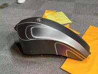 China INCA GS002 Motorcycle Fuel Tank 15.5L Diamond Style for Softail 2018-2023 M8 Engine for sale