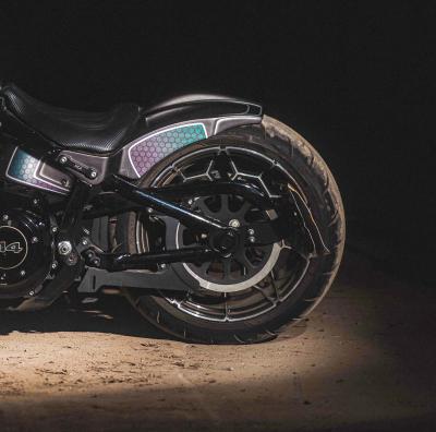 China INCA FD0074 Custom Motorcycle Front Fender for Breakout Models - Steel/FPR Construction, 60-70 Day Delivery for sale