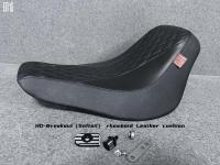 China INCA MS-0 Motorcycle Seat Cushion for HD Breakout & Softail Series - Leather Construction, Easy Installation for sale