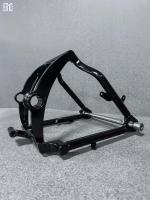 China INCA SA-024 Aluminum Alloy Motorcycle Swing Arm for Harley-Davidson Softail 2007-2017 - Black Anodized Finish for sale