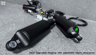 China INCA AS006 Motorcycle Air Suspension Kit for V-Rod 2003-2017 with 21-Segment Damping and 0-7 Bar Pressure Range for sale
