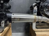 China INCA Universal Motorcycle Exhaust System for V-Rod - Titanium/Stainless Steel High Performance Muffler for sale