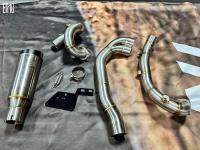 China INCA V-rod Motorcycle Exhaust System - Titanium/Stainless Steel High-Performance Upgrade for 2003-2017 Models for sale