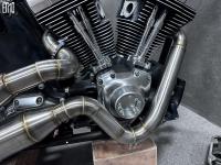 China INCA Universal Motorcycle Exhaust System for V-Rod - Titanium/Stainless Steel with 60-70 Day Delivery for sale