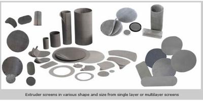 China Extruder screens in micron ratings suit fine extrusion for sale