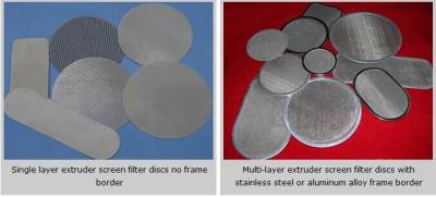 China Extruder Screen Filter Discs for sale
