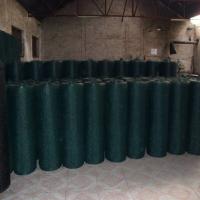 China 20 Gauge Black ,Green ,Blue PVC Coated chicken Wire Mesh Zinc For Rabbit for sale