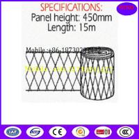 China Razor Strip -Combination of Weld Mesh with a Highly Effective Anti-Intrusion Topping for sale
