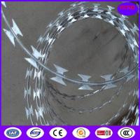China razor wire--Electric Razor Barbed Wire--galvanized--BTO-12, BTO-15, BTO-22, BTO-30, for sale
