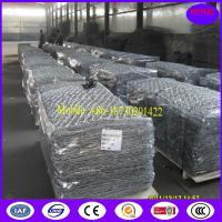China Galvanized Zinc-Aluminium Alloy Gabion Basket for sale