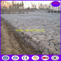 China Galvanized Zinc-Aluminium Alloy Gabion Basket for sale