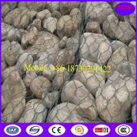 China China Galfan Hexagonal Gabion Box for sale
