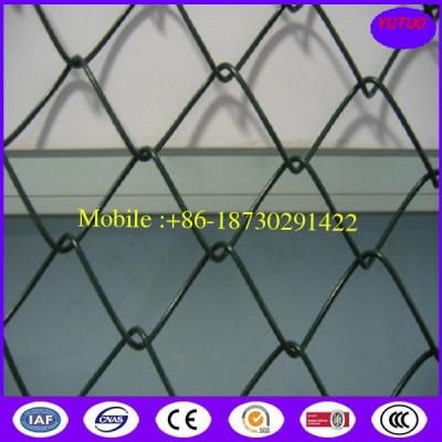 China 50*50mm/100*100mm/Rhombic Wire Mesh/ Chain Link Fence for sale