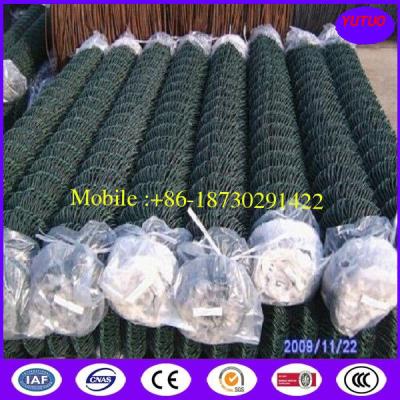China PVC Coated Chain Link Fence for sale