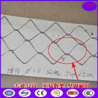 China 50x50mm galvanized chain link fence for sale